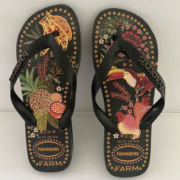 Farm Rio Flip Flops